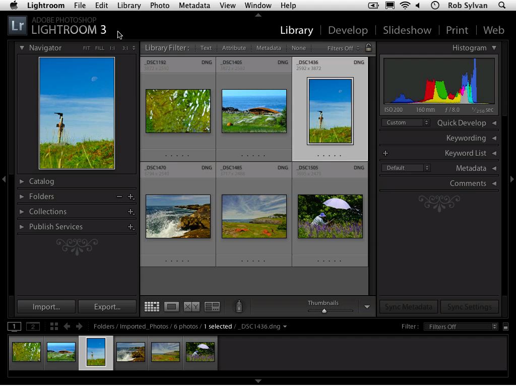 Adobe Photoshop Lightroom 3: Video QuickStart Guide | Peachpit