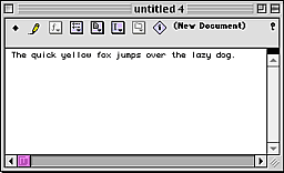 Fig. w1.2 Entering more sample text into a second new file in BBEdit.