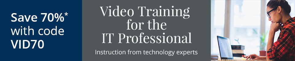 Video Training for IT Pros, Developers, Sys Admins, DevOps, Network ...